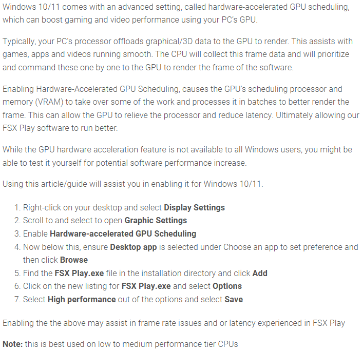 LordScorpion60's Domain - FSX Play Optimizations